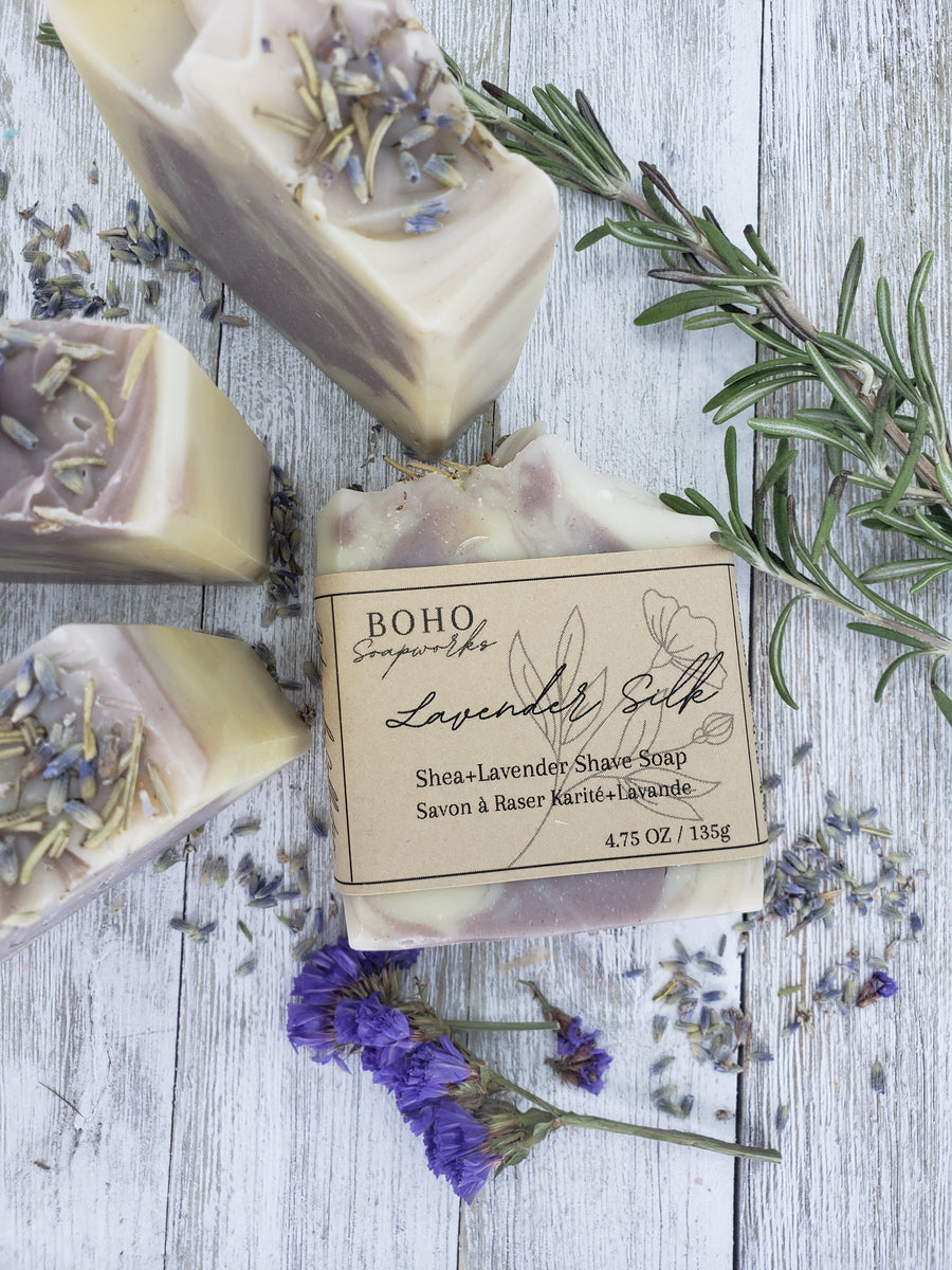 Lavender Silk Botanical Soap – BOHO Soapworks